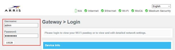 Arris Modem | Self-Setup | TDS